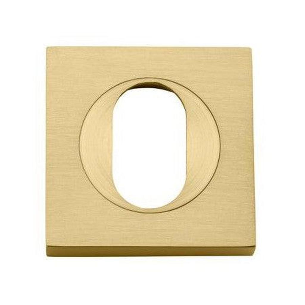 ESCUTCHEONS - BRUSHED GOLD – Heritage Building Centre
