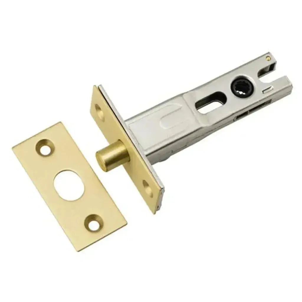 TUBE LATCHES & PRIVACY BOLTS - BRUSHED GOLD – Heritage Building Centre