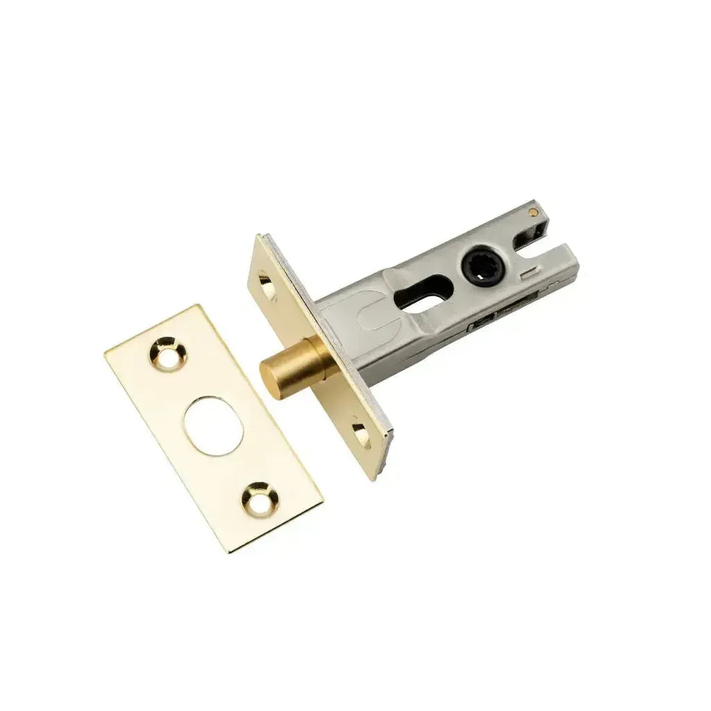 TUBE LATCHES & PRIVACY BOLTS - POLISHED BRASS – Heritage Building Centre